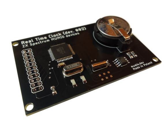 Karta zegara RTC - MUMIO dev. #02 > MUMIO - ZX Spectrum devices